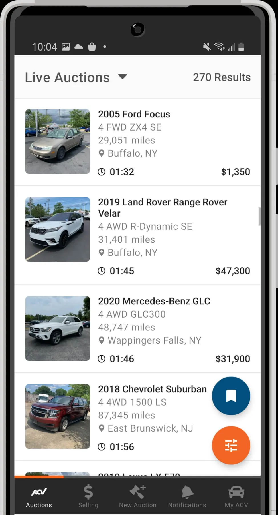 Online Car Auction | Auto Dealer Vehicle Auctions | ACV Auctions